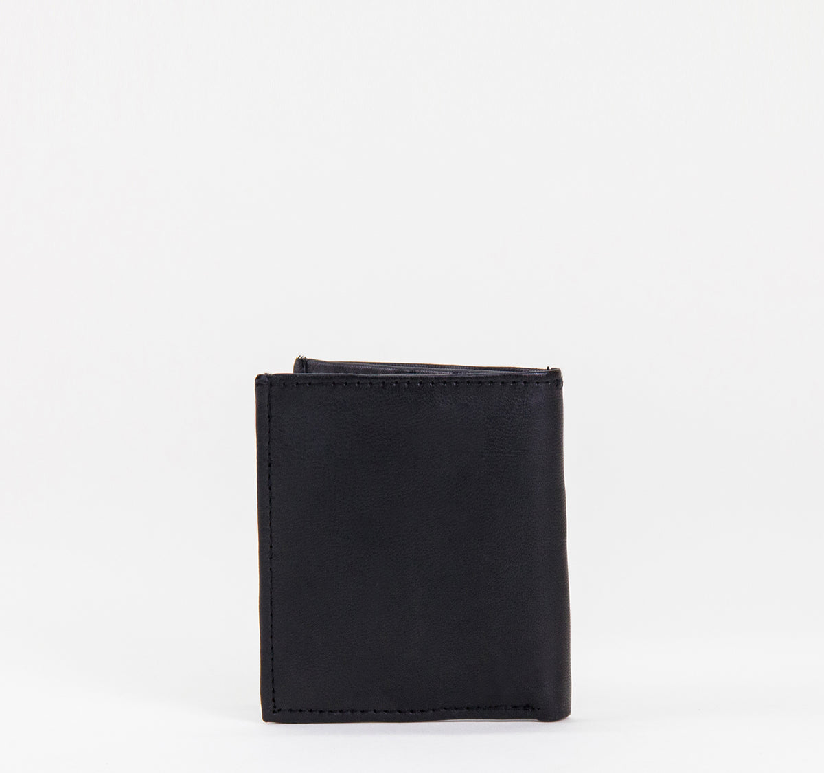 EDGE Bi-Fold Leather Wallet with Logo– On The EDGE